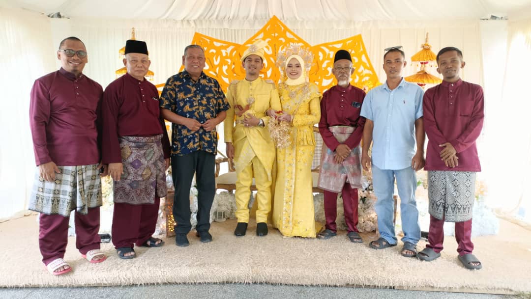 14 Januari 2024 (Ahad) @ Menghadiri Majlis Walimatul Urus Anakanda ...